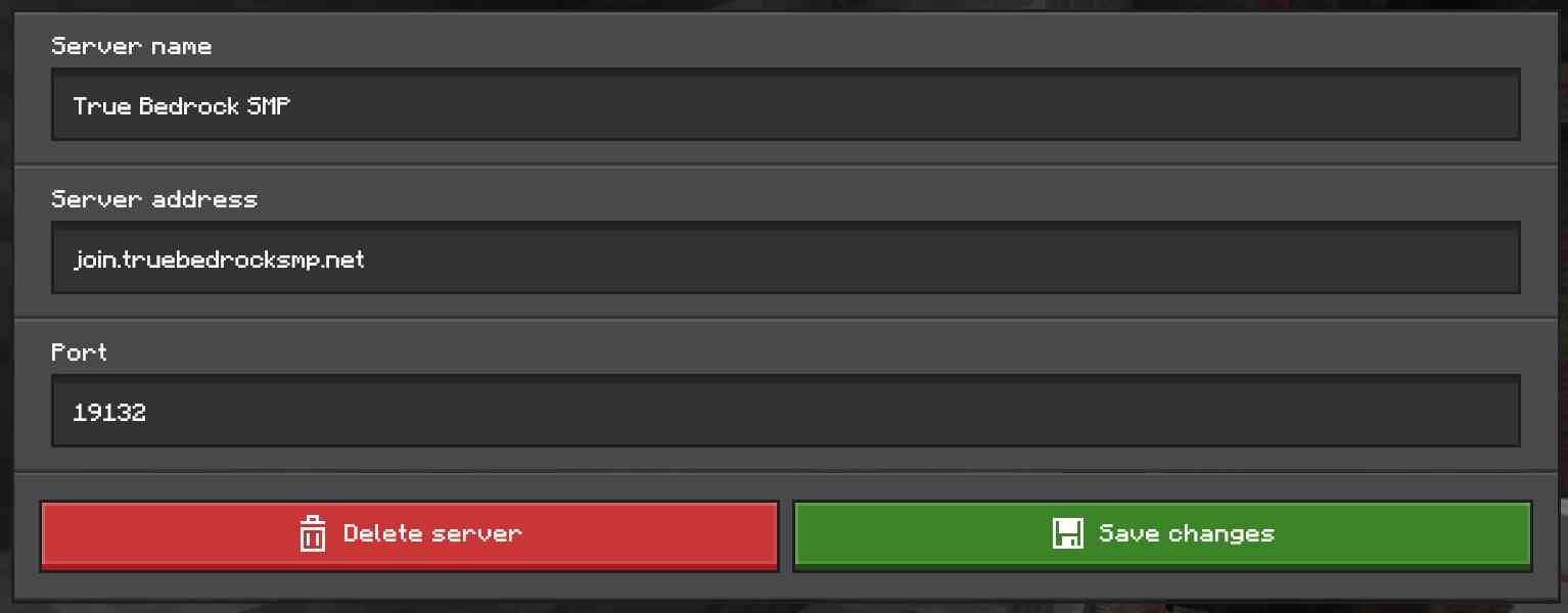 True Bedrock SMP | Minecraft Bedrock Survival Server
